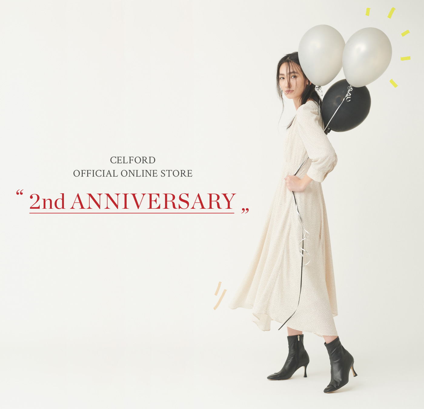 CELFORD OFFICIAL ONLINE STORE 2nd ANNIVERSARY | セルフォード | CELFORD ...